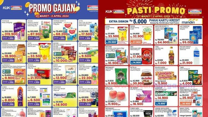 HARGA Bahan Dapur di Indomaret Alfamart Hypermart 29 Maret-5 April 2024 ...