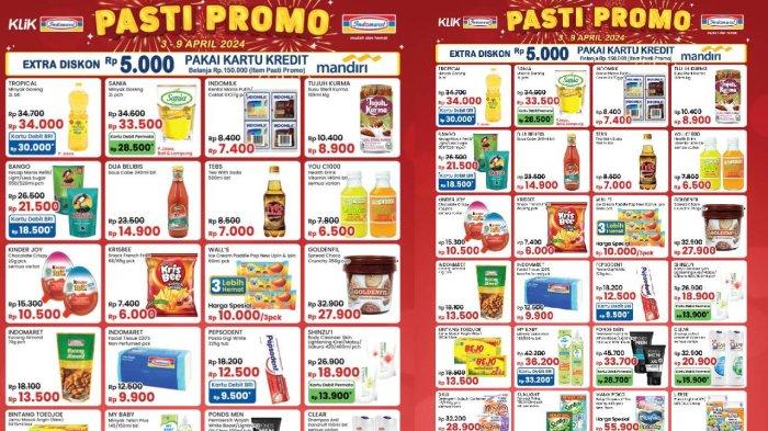 HARGA Bahan Dapur di JSM Indomaret Alfamart Hypermart 5-9 April 2024 ...