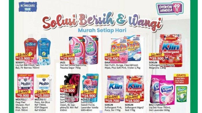 HARGA Deterjen di Alfamart dan Indomaret Hari Ini 6 Desember 2023: Daia ...