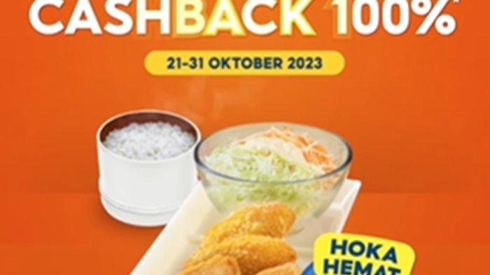 HEBOH! Promo HokBen 21-31 Oktober 2023 Beli Hoka Hemat Ada CASHBACK 100 ...