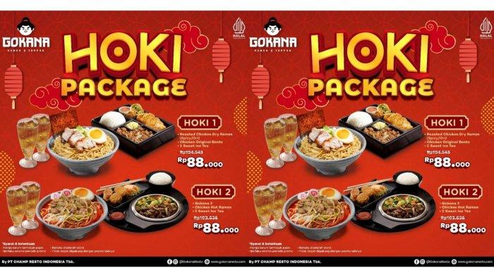 HEMAT! Promo Gokana Besok 11 Februari 2024, Nikmati Paket HOKI Spesial Imlek Hanya Rp 88 Ribu ...