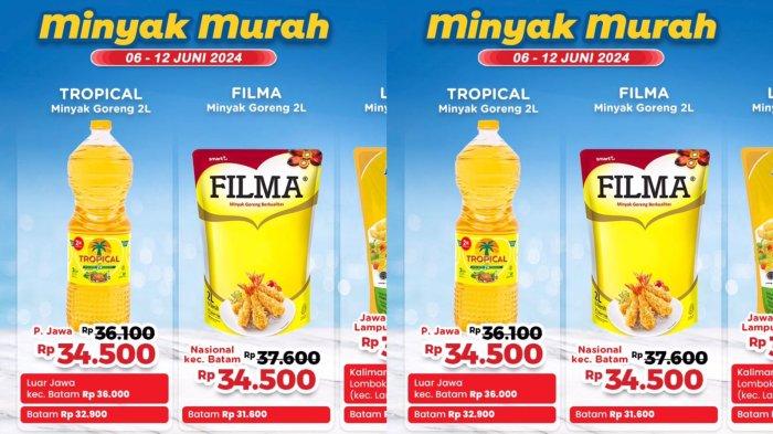 Minyak Goreng Murah di Indomaret 12 Juni, Filma 2L Cuma Rp34.500, Sania ...
