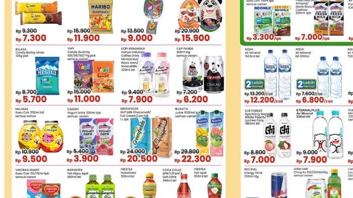 Harga Snack & Minuman Segar di Indomaret Besok 19 Desember 2023 ...