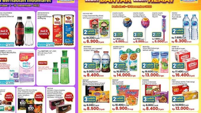 Harga Snack dan Minuman Segar di Indomaret Besok 13 Desember 2023: Tao ...