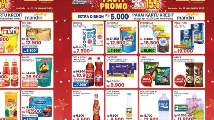 Harga Snack dan Minuman Segar di JSM Indomaret Besok 8 Desember 2023 ...
