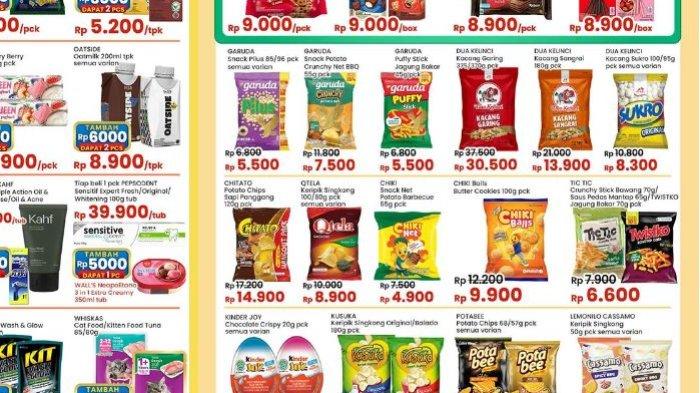 Harga Snack dan Minuman Segar di KJSM Indomaret Besok 14 Desember 2023 ...