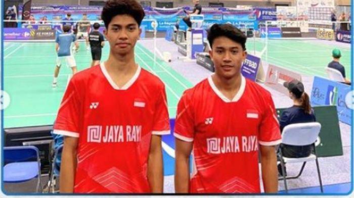 Hasil Pasti Emas Perak Final BWF Junior, 2 Pasangan Ganda Indonesia ...
