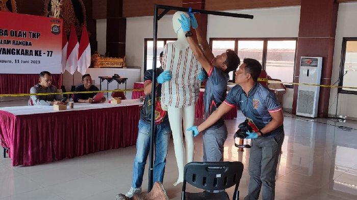 Personel Reskrim Polres Klungkung Adu Ketrampilan Olah TKP, Kasusnya Wanita Akhiri Hidup ...
