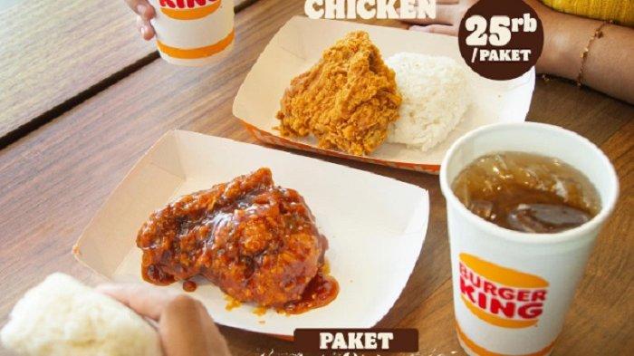 Jumat Seru! Promo Burger King 26 Mei 2023: Paket Crispy Chiken Cuma ...