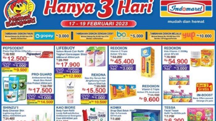 KATALOG Promo JSM Indomaret Terbaru 17-19 Februari 2023, Ramos Super 5 Sak Rp60.900 Ada Cashback ...