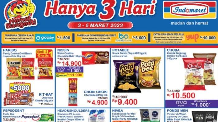 KATALOG Lengkap Promo JSM Indomaret 3-5 Maret 2023, Minyak Kecap Sabun Serba Irit, Ada Cashback ...