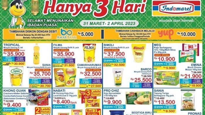 KATALOG Lengkap Promo JSM Indomaret 31 Maret 2023 Kebutuhan Ramadhan Irit, Telur Ayam Rp24.900 ...