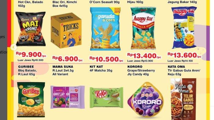 KATALOG Promo Alfamart Hari Ini 19 Juli 2023, Aneka Snack Pasti MURAH ...