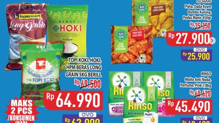 KATALOG Promo Hypermart 10 Juli 2023 Harga Spesial Pakai OVO, Beras ...