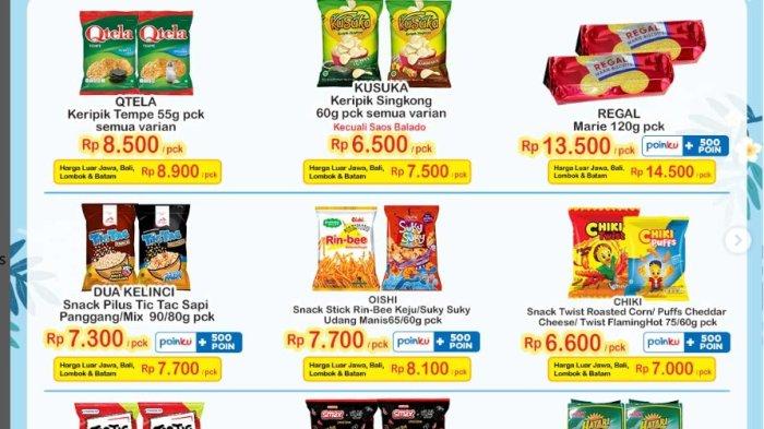 KATALOG Promo Indomaret 12-13 Juni 2023, Snack Penuh CASHBACK, Qtela ...