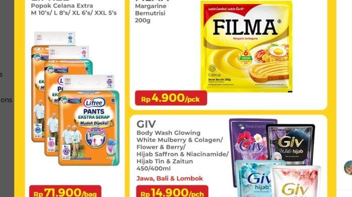 KATALOG Promo Indomaret 3-5 Oktober Agustus 2023 Extra Disc BNI, GIV Rp14.90 Popok Dewasa Rp71 ...