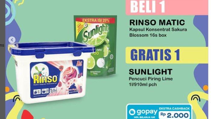 KATALOG Promo Indomaret 6-7 September Agustus 2023 Extra Cashback Gopay ...