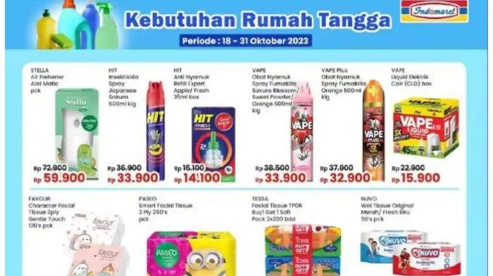 KATALOG Promo Indomaret Hari Ini 18 Oktober 2023: Stella Alat Matic ...