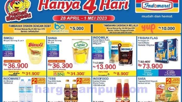KATALOG Promo Indomaret Hari Ini 24 April 2023 Bertabur Cahback Awal ...