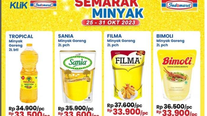 KATALOG Promo Indomaret Hari Ini 31 Oktober 2023: LAST! Dapatkan Migor ...