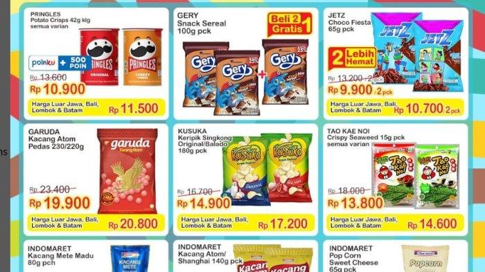 KATALOG Promo Indomaret 9 Mei 2023, Snack MURAH Meriah, Tao Kae Noi ...