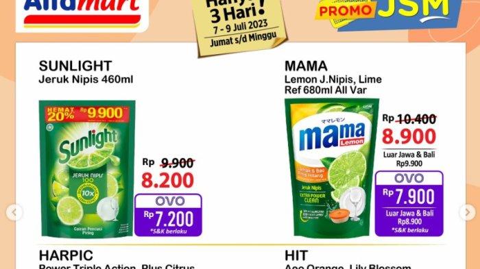 KATALOG Promo JSM Alfamart Hari Ini 8 Juli 2023: Sunlight Cuma Rp8.200 ...