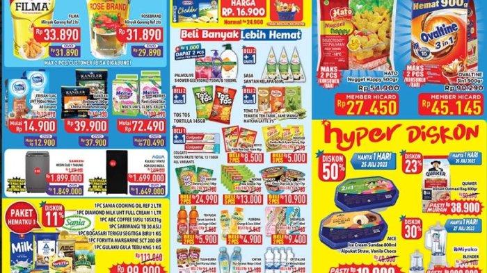 KATALOG Promo JSM Hypermart 28 Juli 2023 Harga Spesial Pakai OVO, Rose Brand Migor Rp29 Ribuan ...