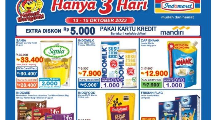 KATALOG Promo JSM Indomaret 13-15 Oktober 2023 Ada Cashback Gopay ...