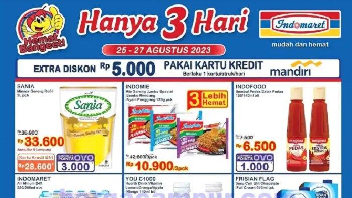 KATALOG Promo JSM Indomaret 25-27 Agustus 2023 Minyak Telur KKM Murah ...