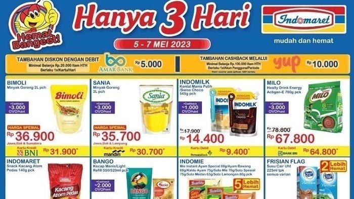 KATALOG Promo JSM Indomaret 5-7 Mei 2023, Harga Spesial Bimoli 2L Rp36.900, Ada CASHBACK Meriah ...