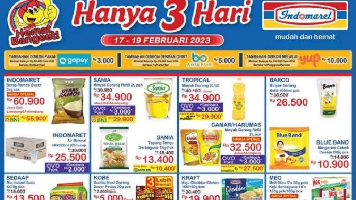 KATALOG Promo JSM Indomaret Terbaru 17-19 Februari 2023, Beras Telur Minyak Irit, Ada Cashback ...