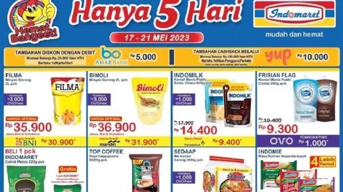 KATALOG Promo JSM Indomaret Terbaru 19-21 Mei Kebutuhan Harian Serba Diskon, Irit Pakai QRIS ...