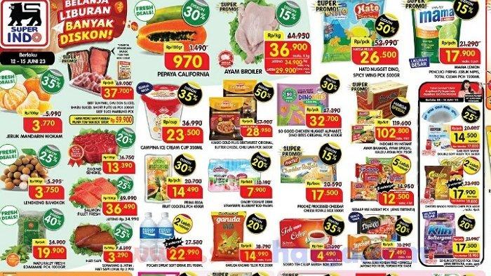 KATALOG Promo Superindo 19-22 Juni 2023 Belanja Irit Awal Pekan, Banyak Diskon dan Gratisan ...