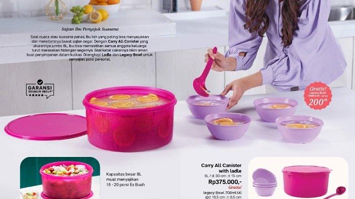 KATALOG Promo Tupperware 17-31 Agustus 2023 Koleksi Baru Diskon HUT RI ...