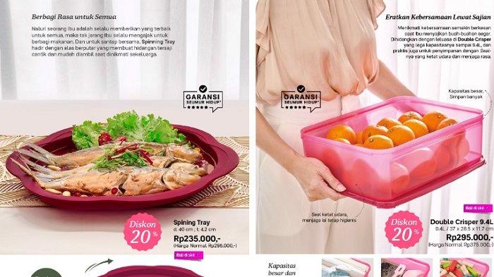 KATALOG Promo Tupperware 2 September 2023 Awal Bulan Diskon 30 Persen ...