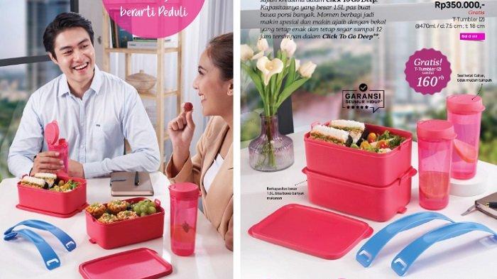 KATALOG Promo Tupperware 4-5 Agustus 2023 Beli 1 Set Picnic Set Trio ...