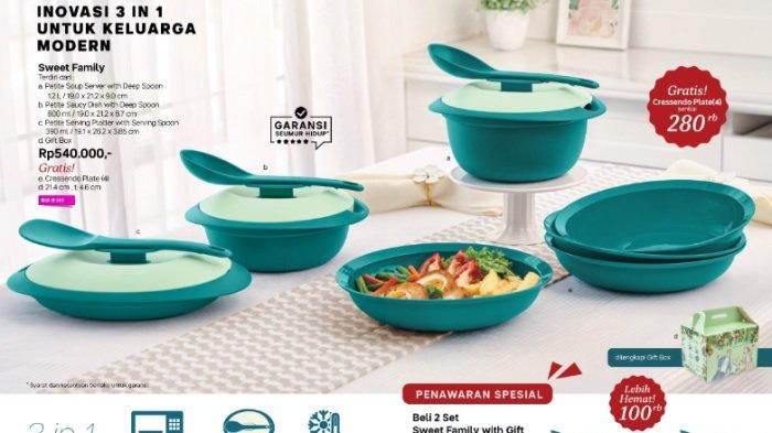 KATALOG Promo Tupperware 7-10 Oktober 2023 Harga Spesial Warna Baru ...