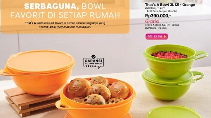 KATALOG Promo Tupperware Terbaru 1-2 Desember 2023 Winter Edition Harga ...