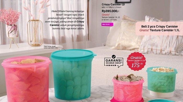 KATALOG Promo Tupperware Terbaru 2-3 Juni 2023 Koleksi Toples Cantik ...