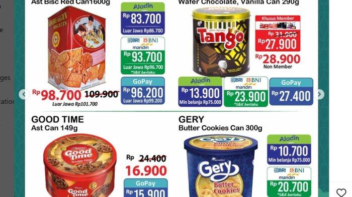 PROMO Alfamart 30 Maret 2023, Biskuit Kaleng Lebaran dan Sirop DISKON ...