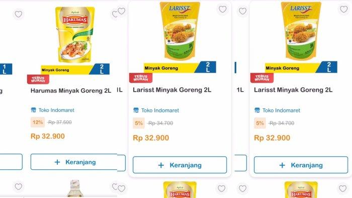 PROMO Murah di Indomaret 31 Agustus, Harga Minyak Goreng Larrist dan ...