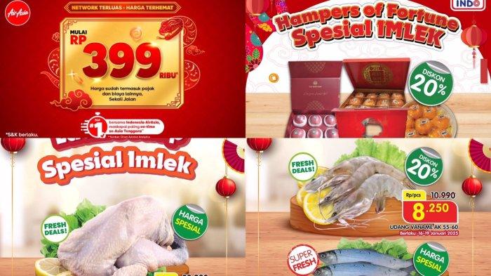Promo Imlek 2025 16-31 Januari AirAsia, Super Indo dan Indomaret ...