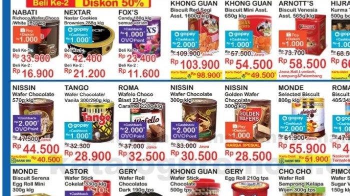 Promo JSM Indomaret 10-12 Maret 2023, Aneka Kue Lebaran Banyak Diskon, KhongGuan Ada Cashback ...