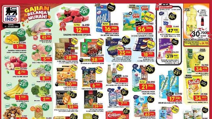 Promo Awal Bulan Ceria di Superindo dan Alfamart Hingga 3 November 2024 ...