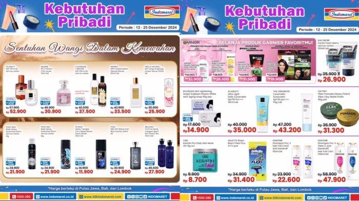 Katalog Promo Serempak di Indomaret Periode 17-25 Desember Edisi Produk ...