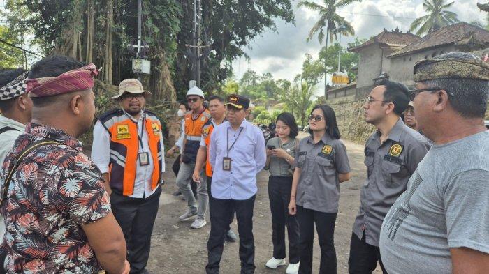 Tinjau Proyek, Kajari Gianyar Peringati Proyek Nakal - Tribun-bali.com