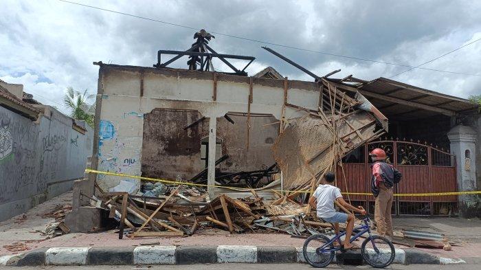 Rumah dan Dapur Milik Mujana Hangus Terbakar, Kerugian Capai Rp 200 Juta - Tribun-bali.com