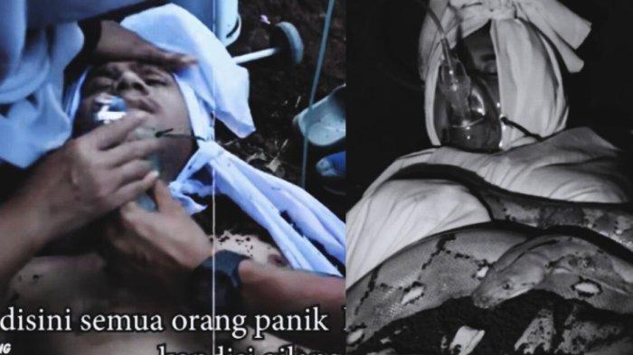 VIRAL Youtuber Gilang Barbie Eksperimen Dikubur dalam Tanah dan Dililit ...