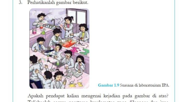 Kunci Jawaban IPA Kelas 7 Semester 1 Kurikulum Merdeka Halaman 10 11, Alat-alat dalam ...