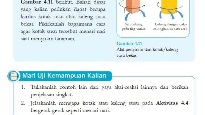 Jawaban Soal IPA Kelas 7 Semester 1 Halaman 127 Kurikulum Merdeka, Mari Uji Kemampuan Kalian ...